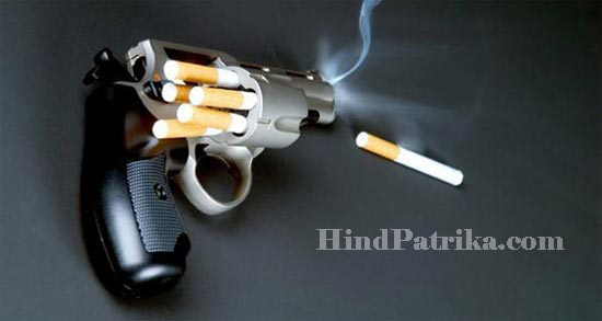 Dhumrpan Nished Ke Quotes | Anti Smoking Slogan in Hindi | HindPatrika